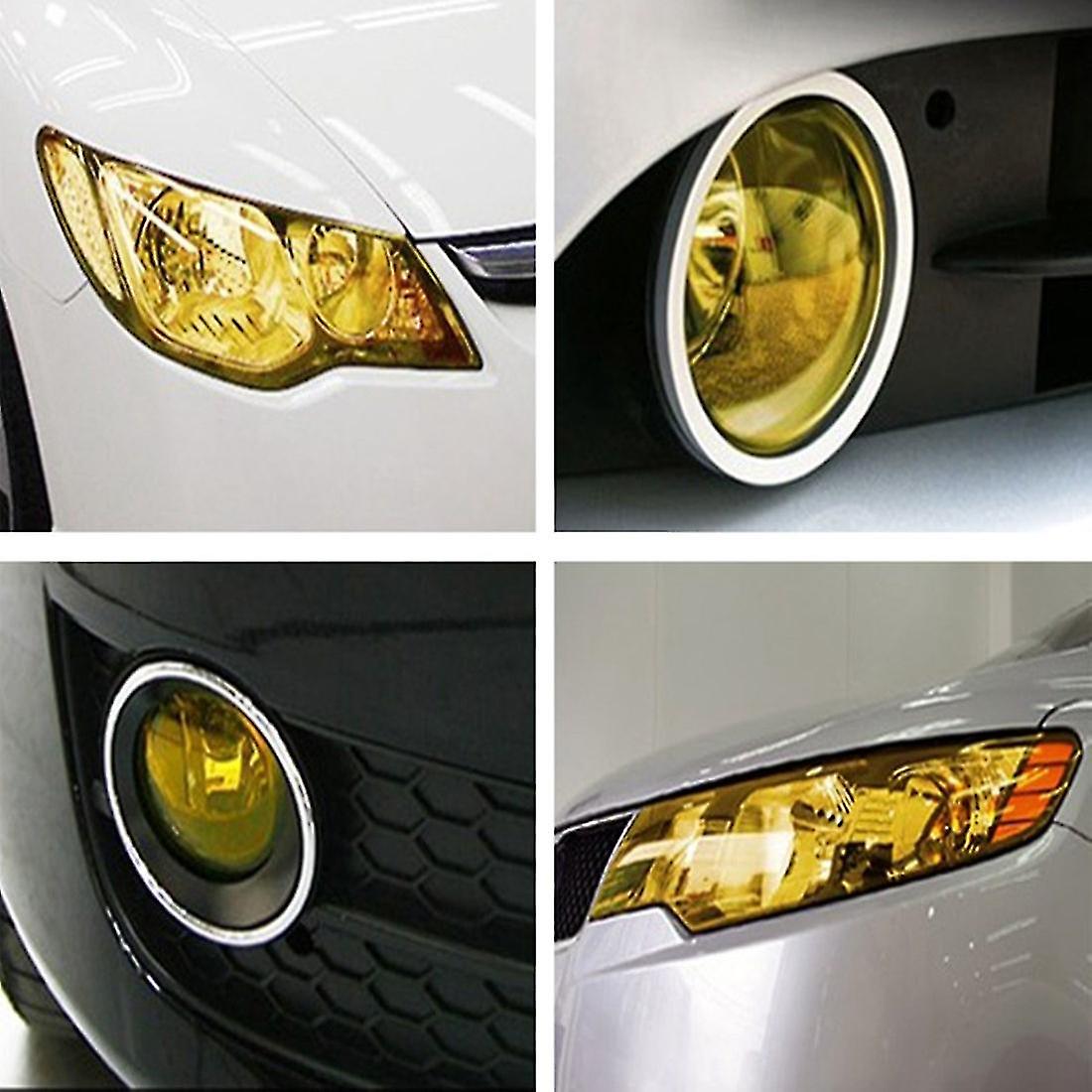 Car Light Tint Film Set - Headlight Taillight And Brake Light Vinyl ...