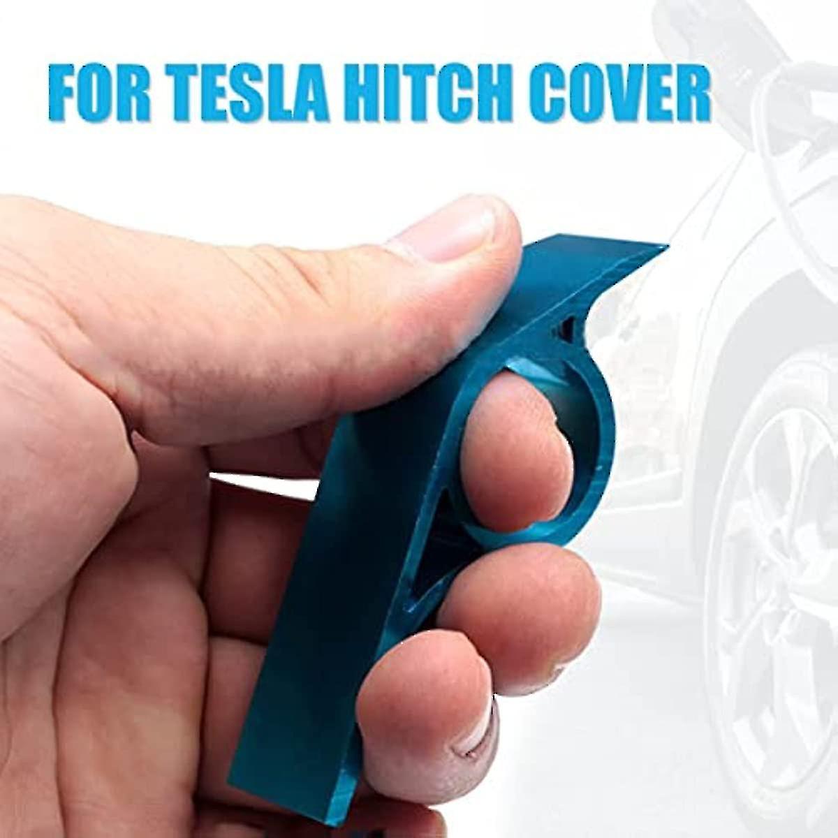 2pcs Pry Bar Set Fit For Tesla Model Y 4 Inch Non-marring Hitch Cover ...