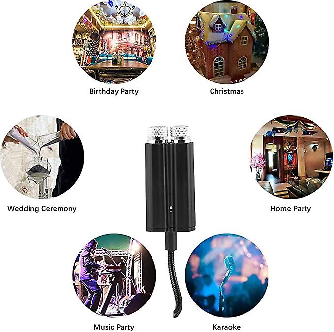 2 in 1 USB Star Light Projector, Auto Atmosphere Lights LED Roof ...