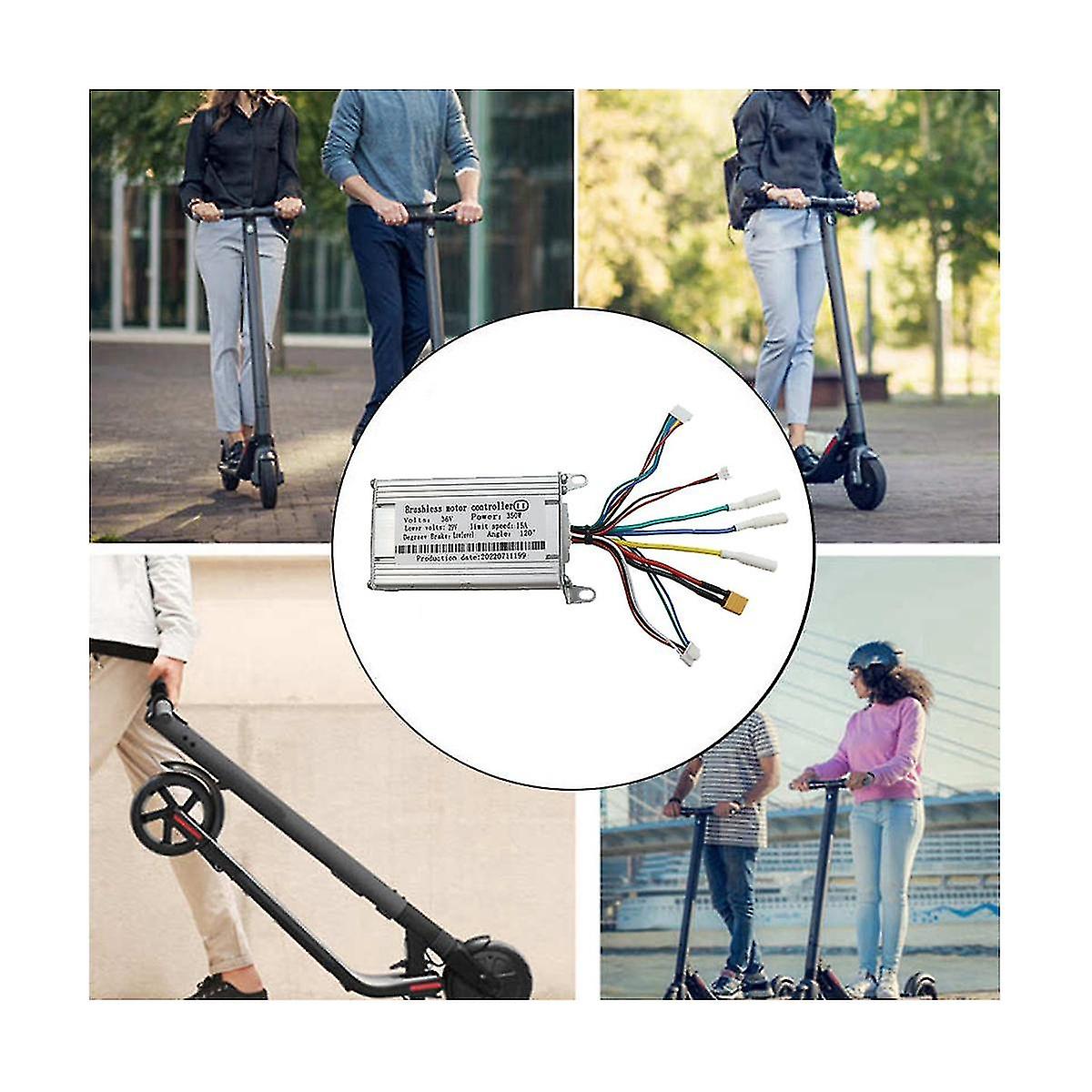 36v 350w Controller With Dashboard Kit For Electric Scooter Speed ...