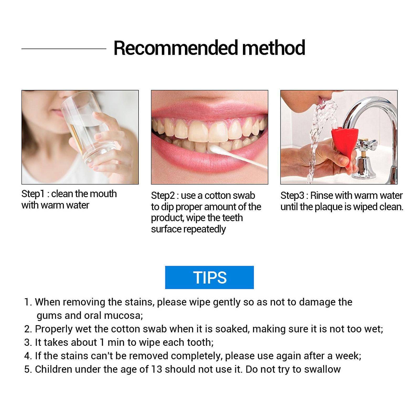 10ml Teeth Whitening Essence Remove Stains and Yellow Spots Teeth ...