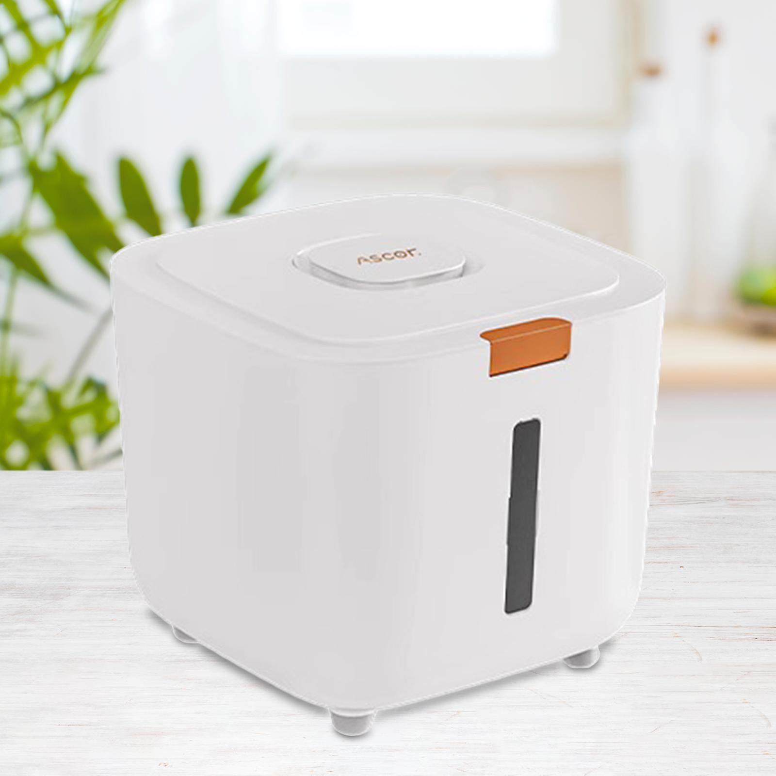 Rice Box Grain Sealed Jar Kitchen Container 5/10KG Storage Kitchen ...