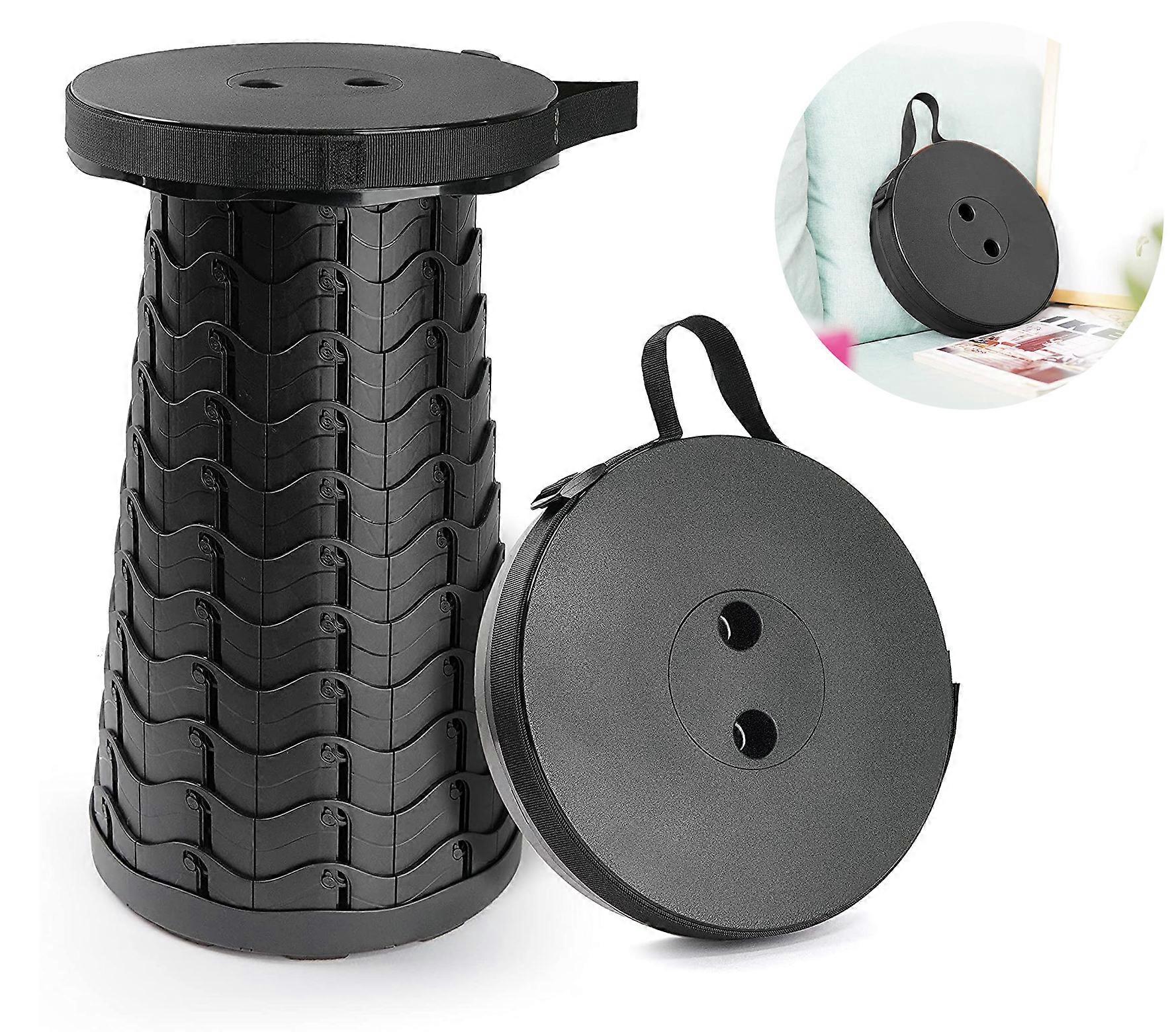 Portable Folding Stool, Second Generation Mini Telescopic Stool ...