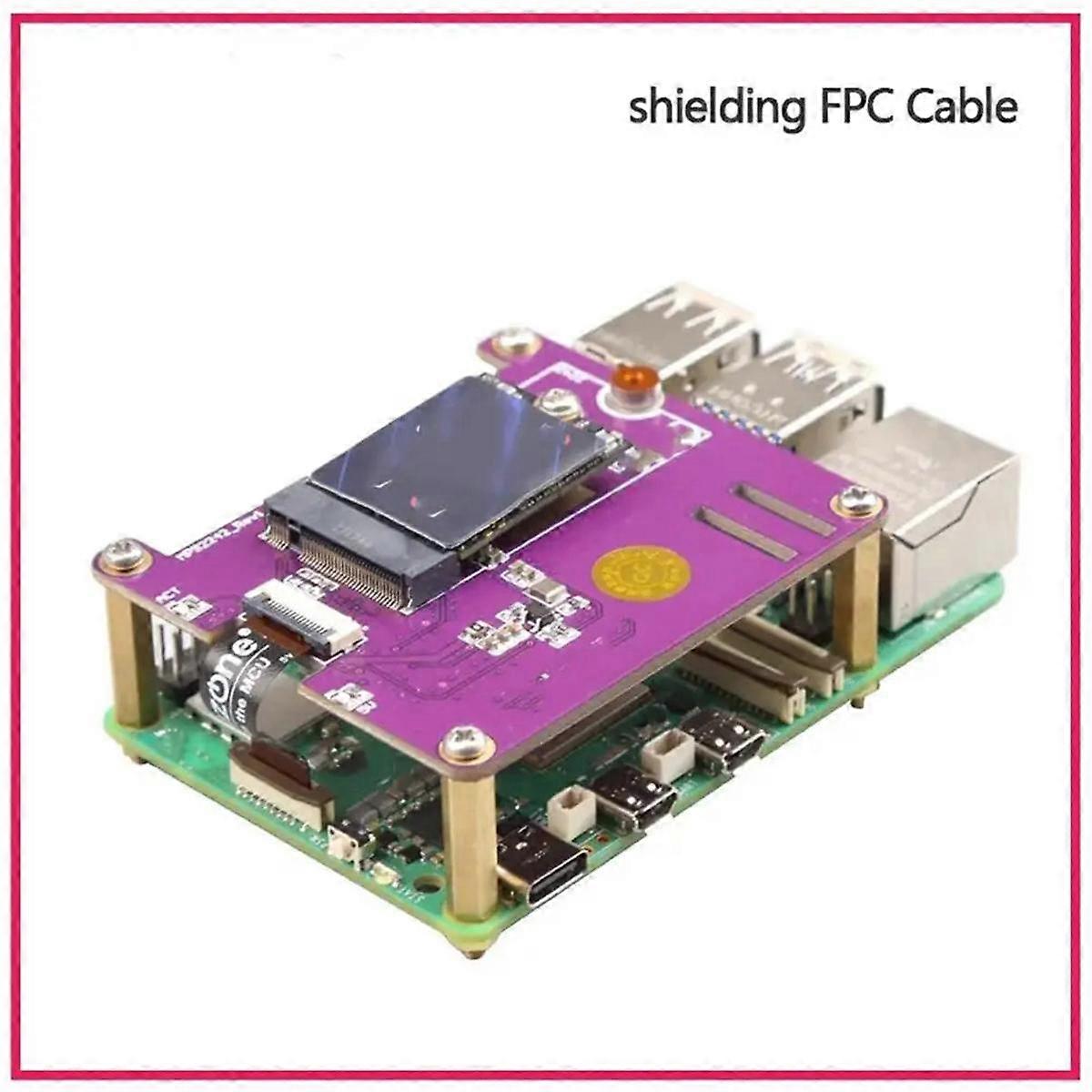 16Pin 0.5mm Pitch FPC Shielded Cable for 5, with Shielding and PCIe ...
