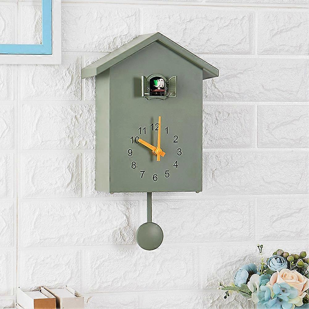 Cuckoo Clock Chimer Sound Clocks With Pendulum Voices Call Bird House ...