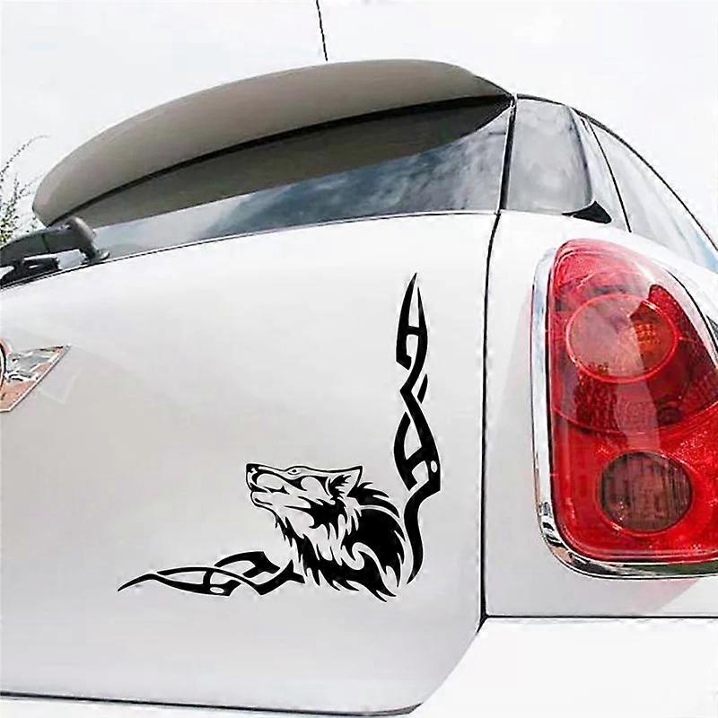 30496# Various Sizes car sticker Howling wolf car decal waterproof ...