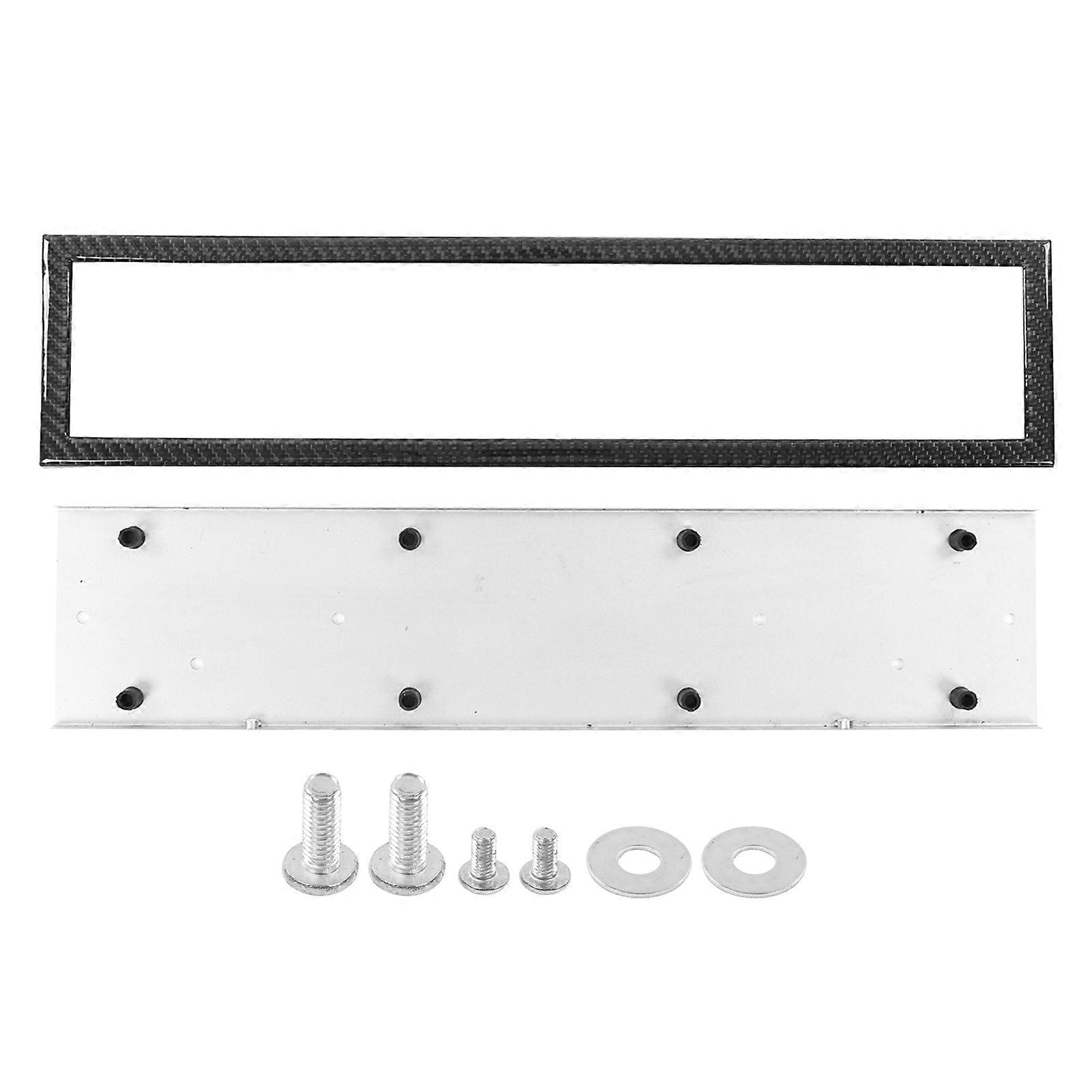 License Plate Frame EU Standard Real Carbon Fiber Universal for F30 F20 ...