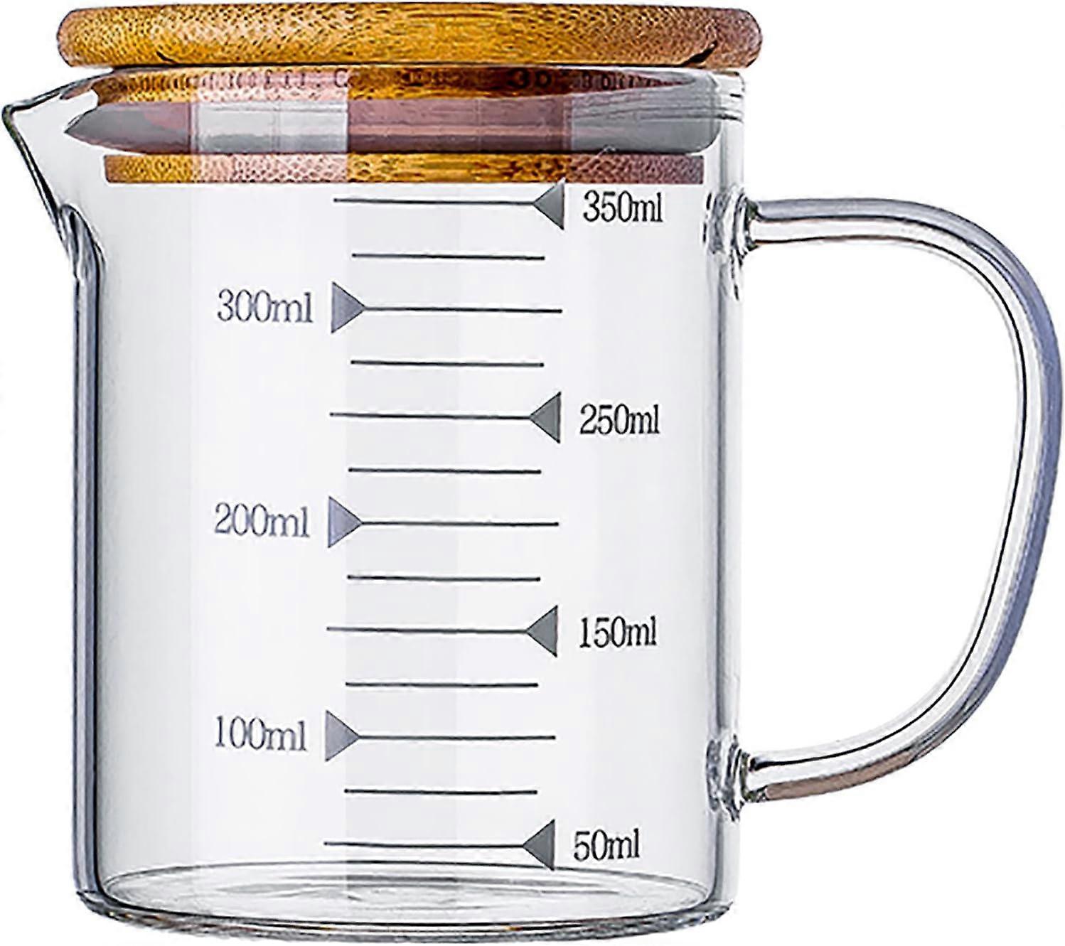 Glass Measuring Jug , Kitchen Lab Clear Easy to Read Measurements ...
