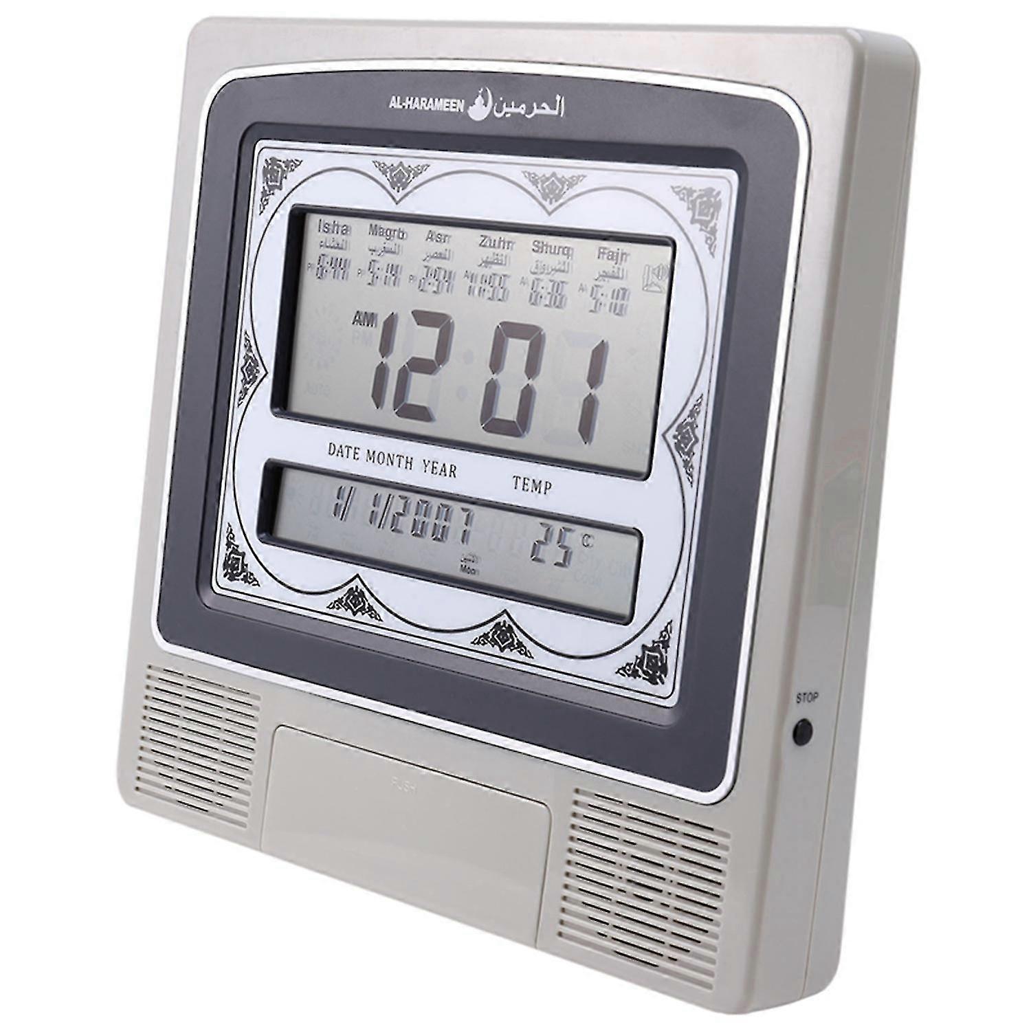 New Super Azan Desktop Clock Muslim All Prayers 1500 Cities Muslim Azan ...