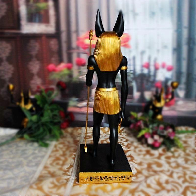 Ancient Egyptian God Anubis of Underworld by Ankh Altar Guardian of ...