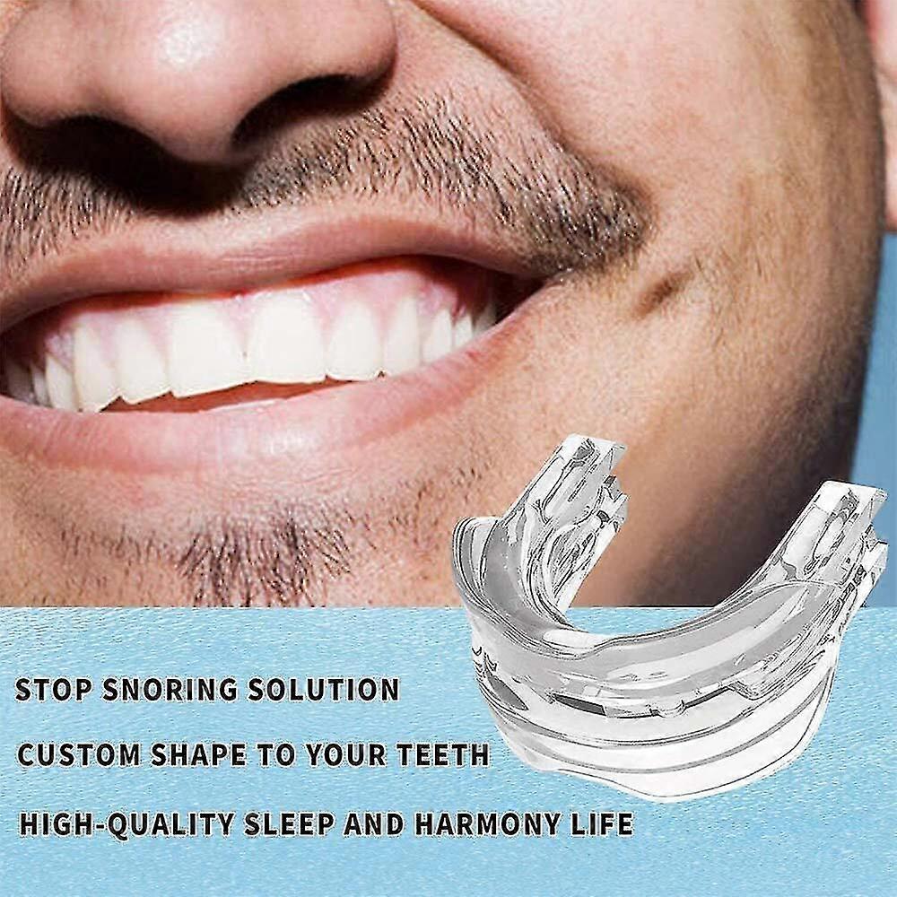 Snore Guard - Anti-snoring Mandibular Mouthpiece Device Sleep Apnoea ...