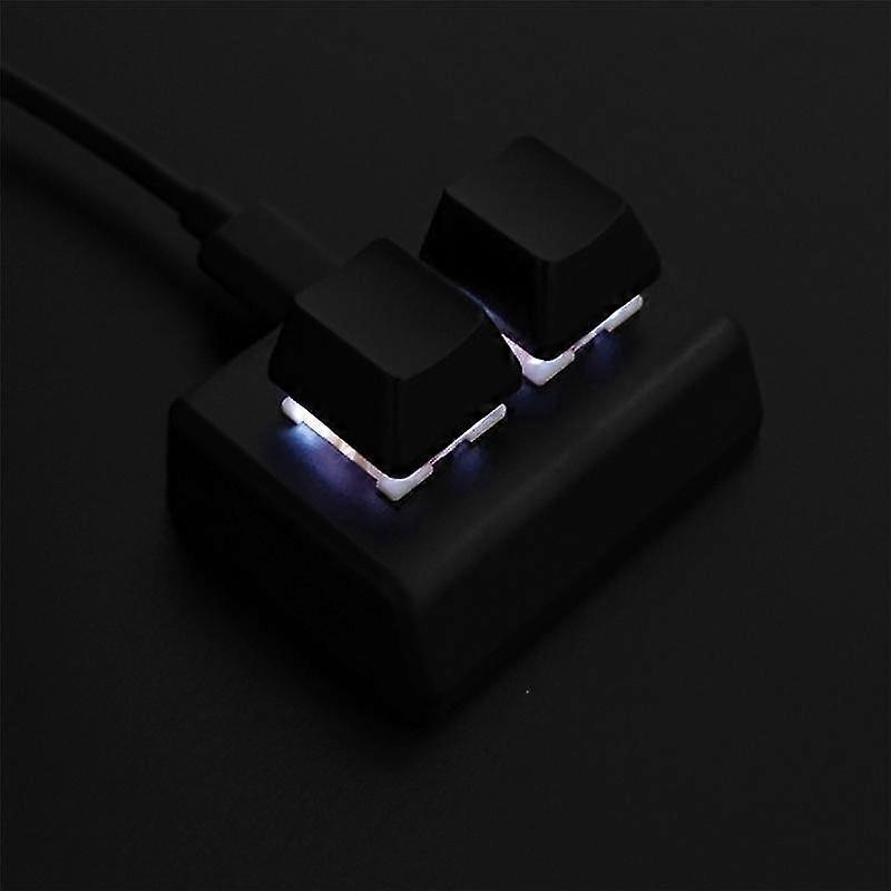 2 Keys Macro Programming Keyboard Rgb Mini Keyboard Gaming Drawing Red Switch Custom Keyboard ...