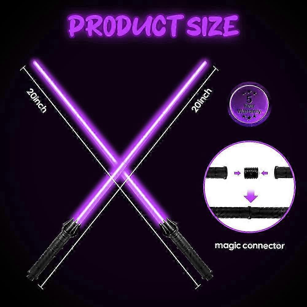 Light Up Saber - 2 Pack Light Up Saber 8 Colors With Fx Sound (motion ...