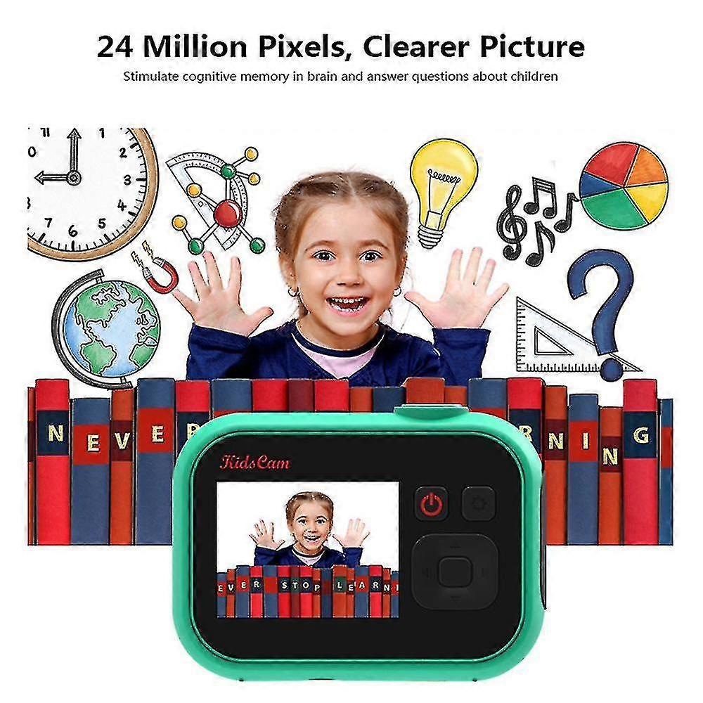 Kids Camera 2 Inch Touch Usb Rechargeable Children's Camera Waterproof ...