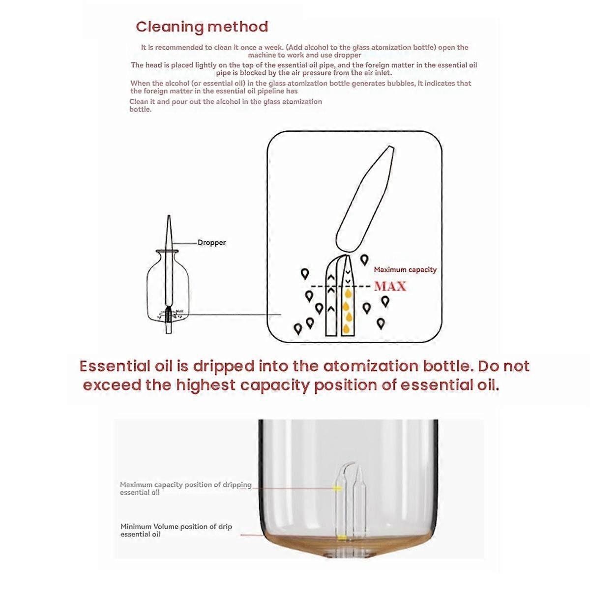 Nebulizing Essential Oil Diffusers Cordless Rechargeable Wooden Glass ...