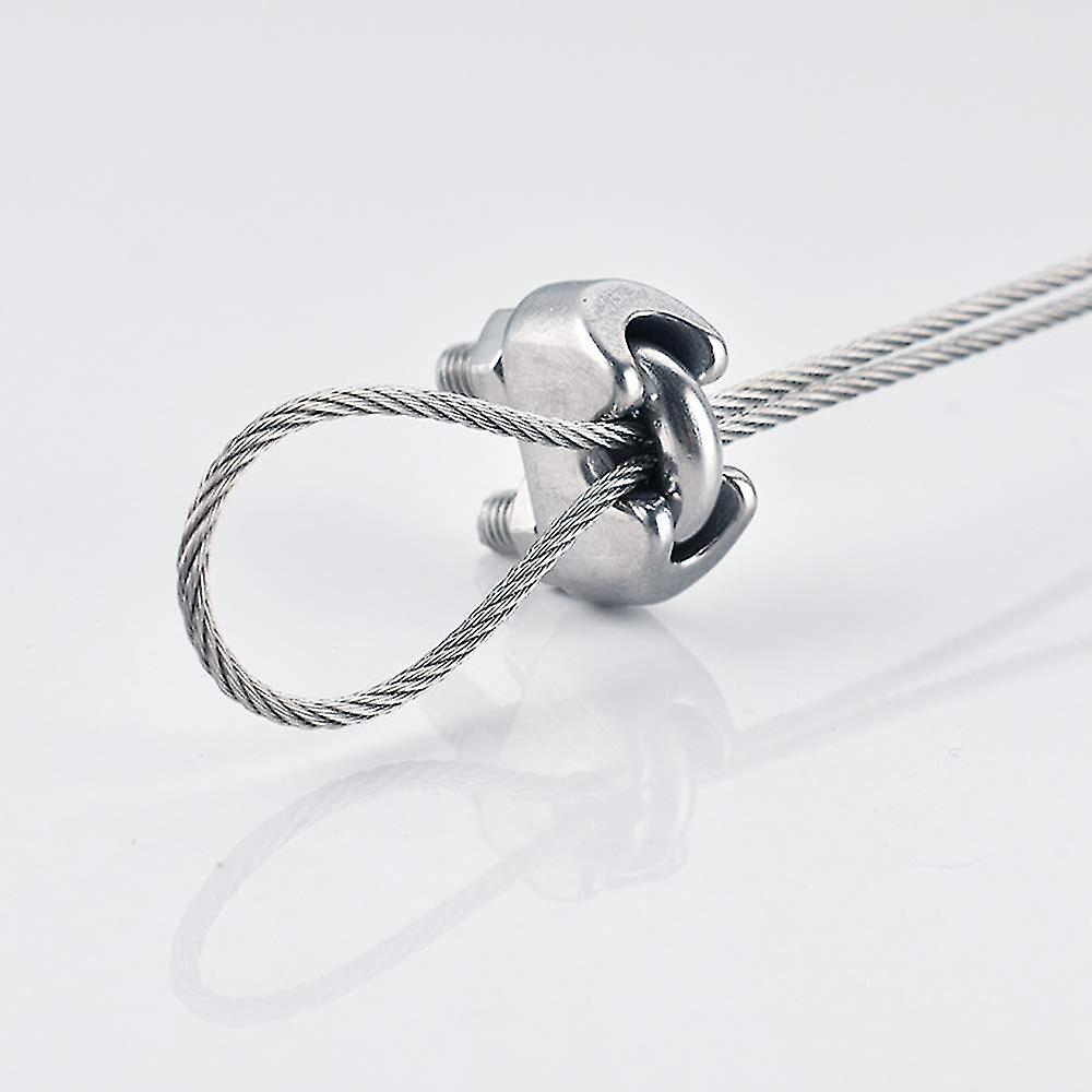 M6 Cable Ties U Stirrup Bolt Cable Clip 304 Stainless Steel Cable Clamp ...