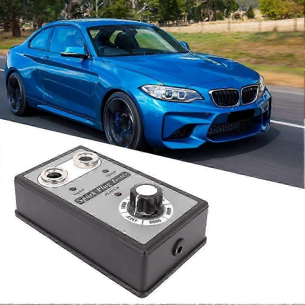 Tester-US Plug 100-240V Dual Hole Car Spark Plug Tester Ignition Plug ...