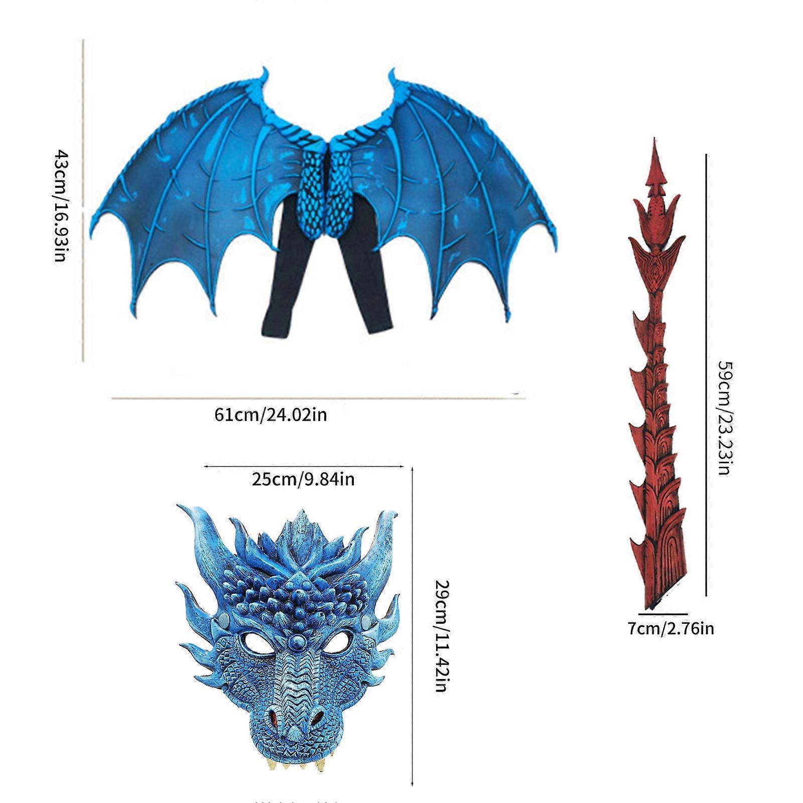 Halloween Dragon Costume Dragon Dressing up Outfit For Kid Boy Girl ...