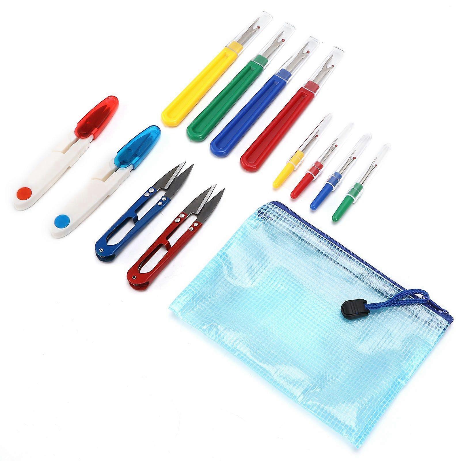 Seam ripper set portable DIY colorful plastic handle seam ripper ...
