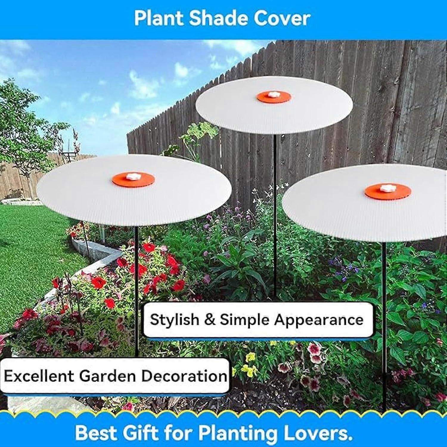 Plant Umbrellas for Outdoors, Adjustable Sun Protection for Garden and ...