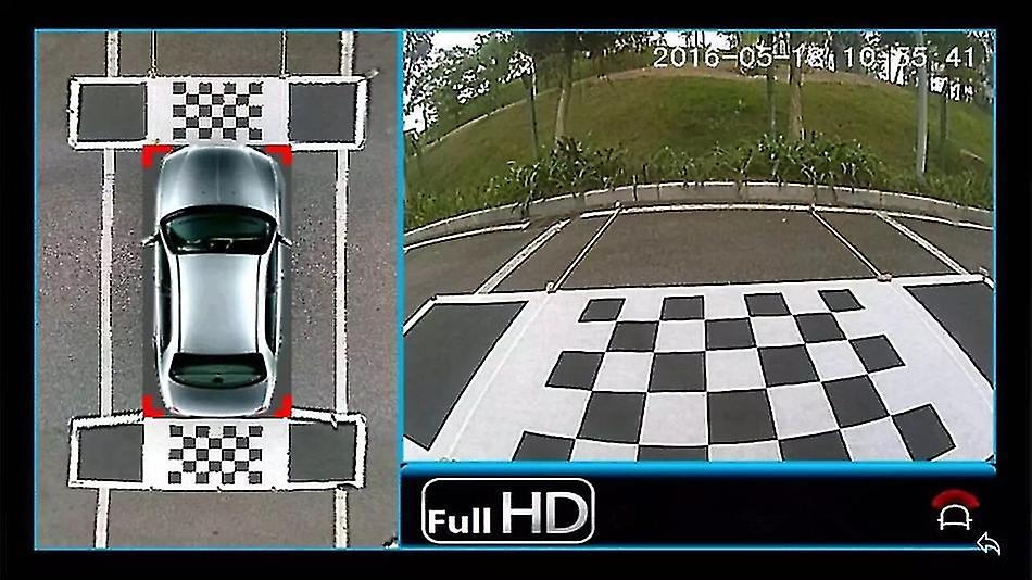 Car 360 Panoramic System Camera Calibration Clothes 2/4 Pcs Standard ...