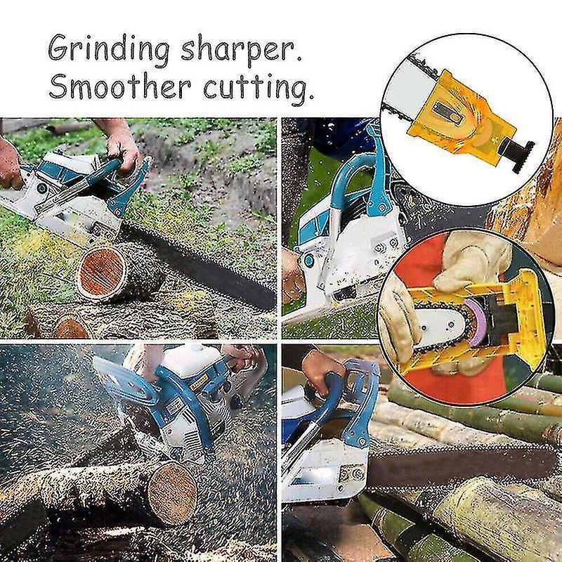 Chainsaw Teeth Sharpener Saw Chain Kit Professional Woodworking Tool ...