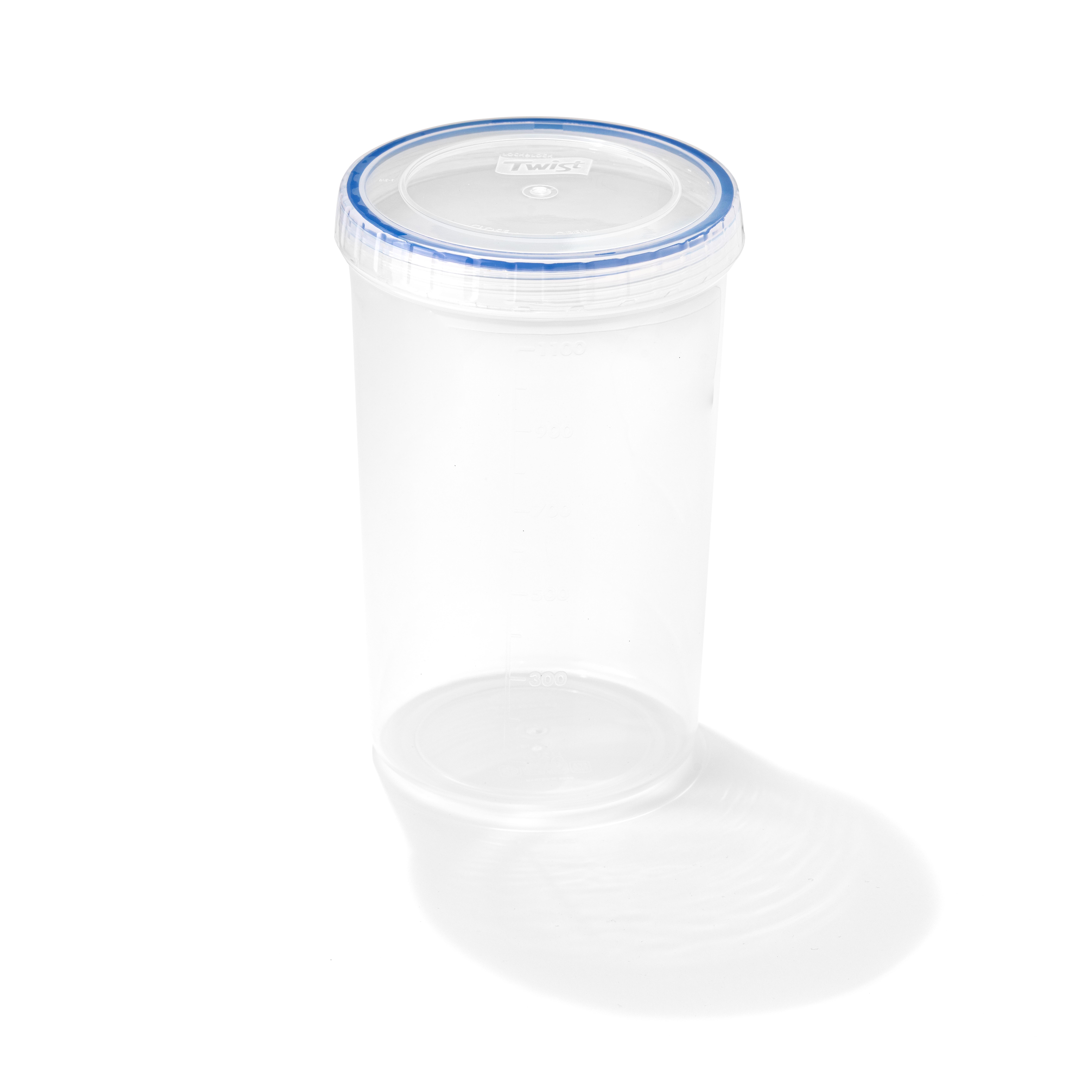 LocknLock Twist Food Container Reusable Round Kitchen Lunch Storage Box ...