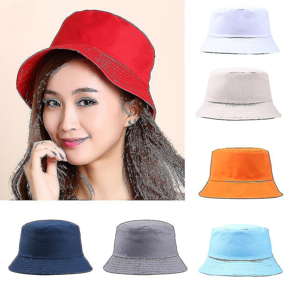 Bucket Hat Wide Brim Sun Protection Casual Style Fisherman Sun Hat ...