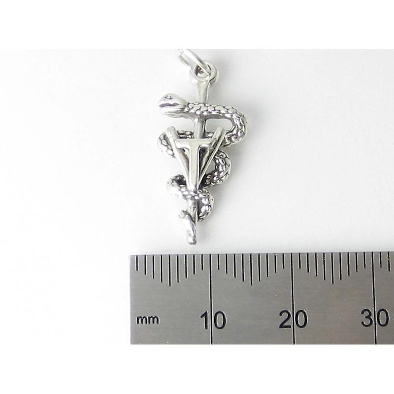 Vet Tech Symbol Sterlng Silver Charm .925 X1 Vetinary Technician Charms ...