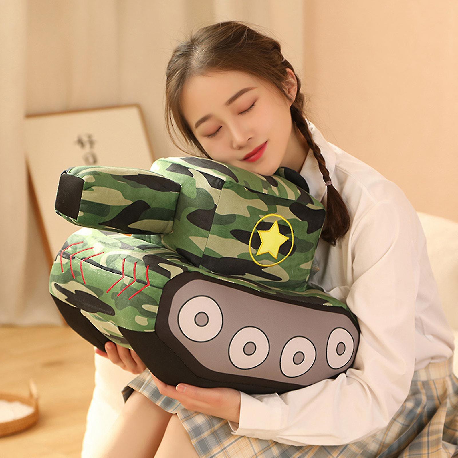 Tank Plush Toy Simulation Modeling Pentagram Pattern Camouflage ...