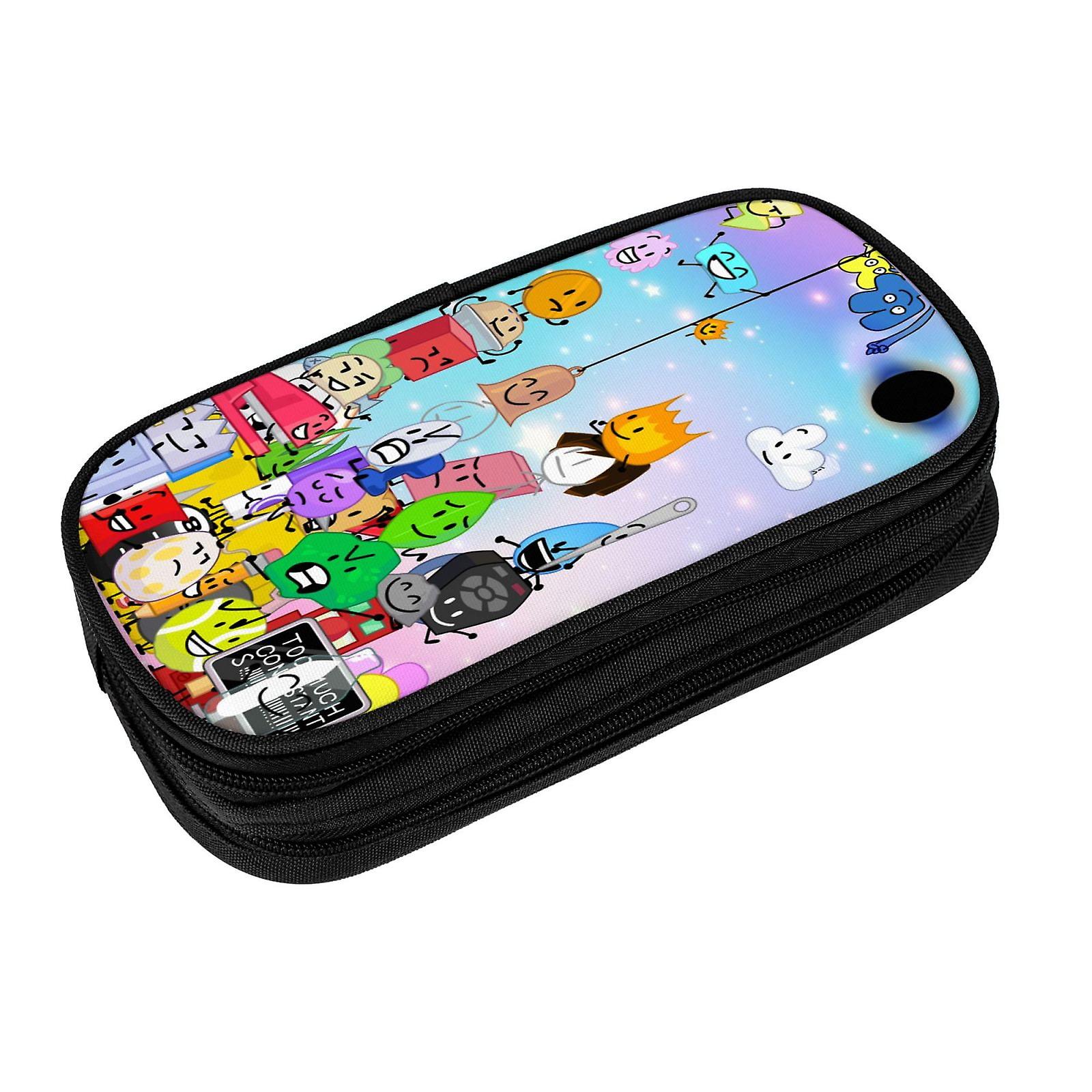 Game BFDI Battle For Dream Island Big Capacity Pencil Pouch Big ...