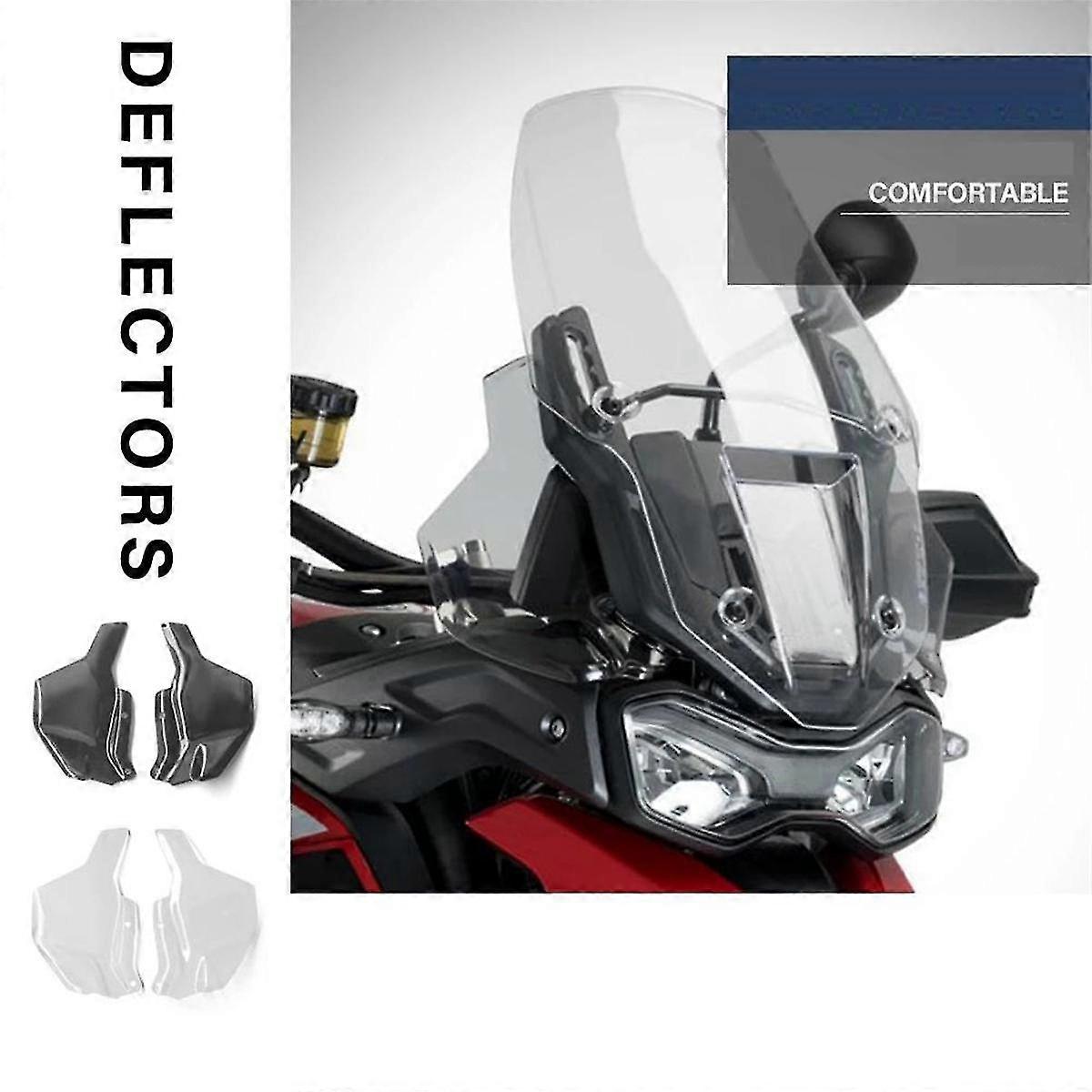 For 2020 Tiger900 900 GT Pro Low 850 Smoked Gray Upper Windscreen ...