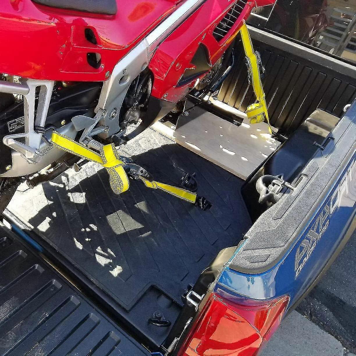 4 Pack Heavy Duty Truck Bed Tie Down Anchors Rings Trailers Hook Cargo ...