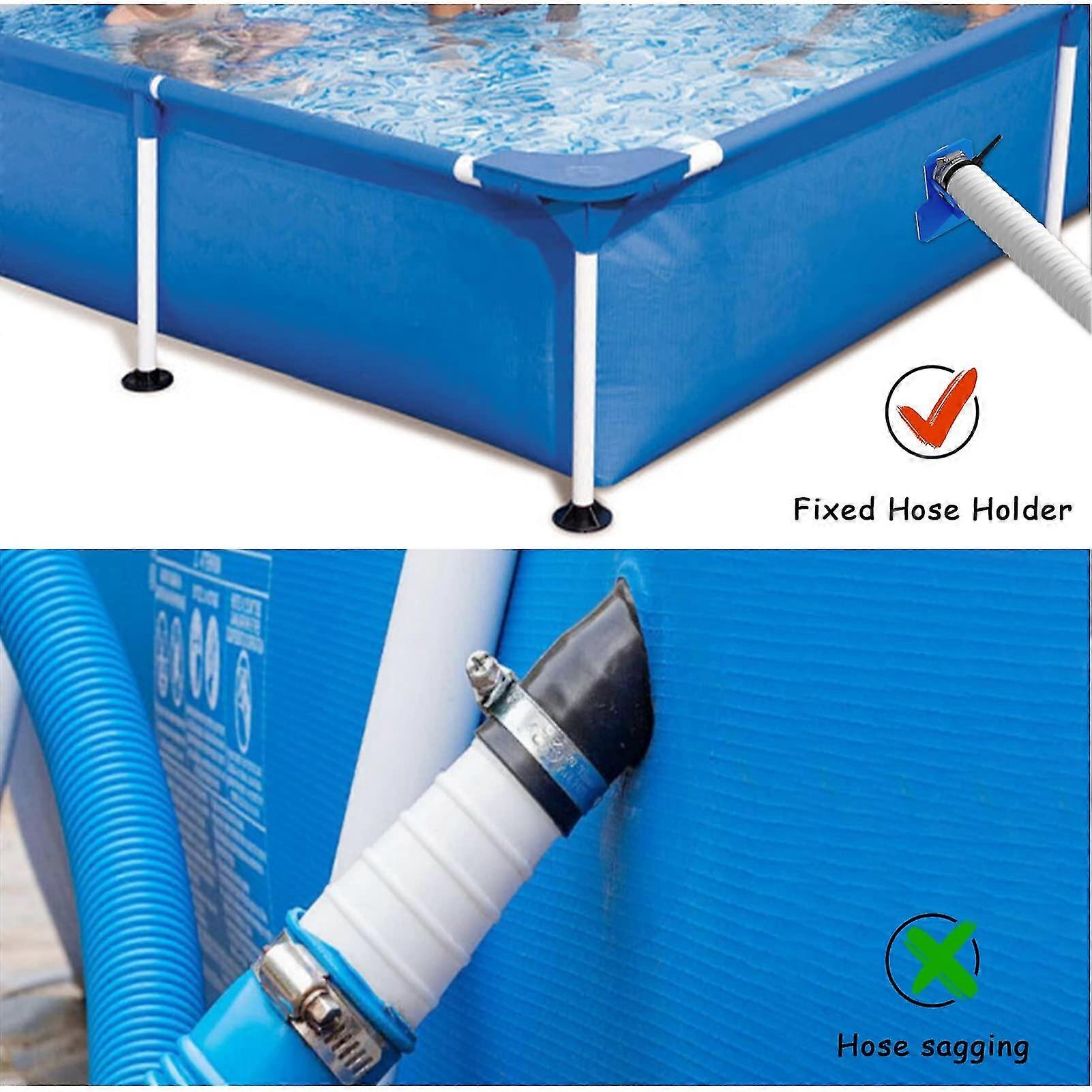 2 Pcs Swimming Pool Water Hose Holder, Swimming Pool Accessory, 38mm Swimming Pool Water Hose ...