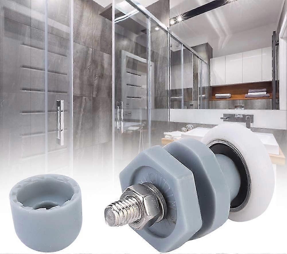 8 Pieces Wheel Rollers, Shower Door Roller Runners, Durable Plastic ...