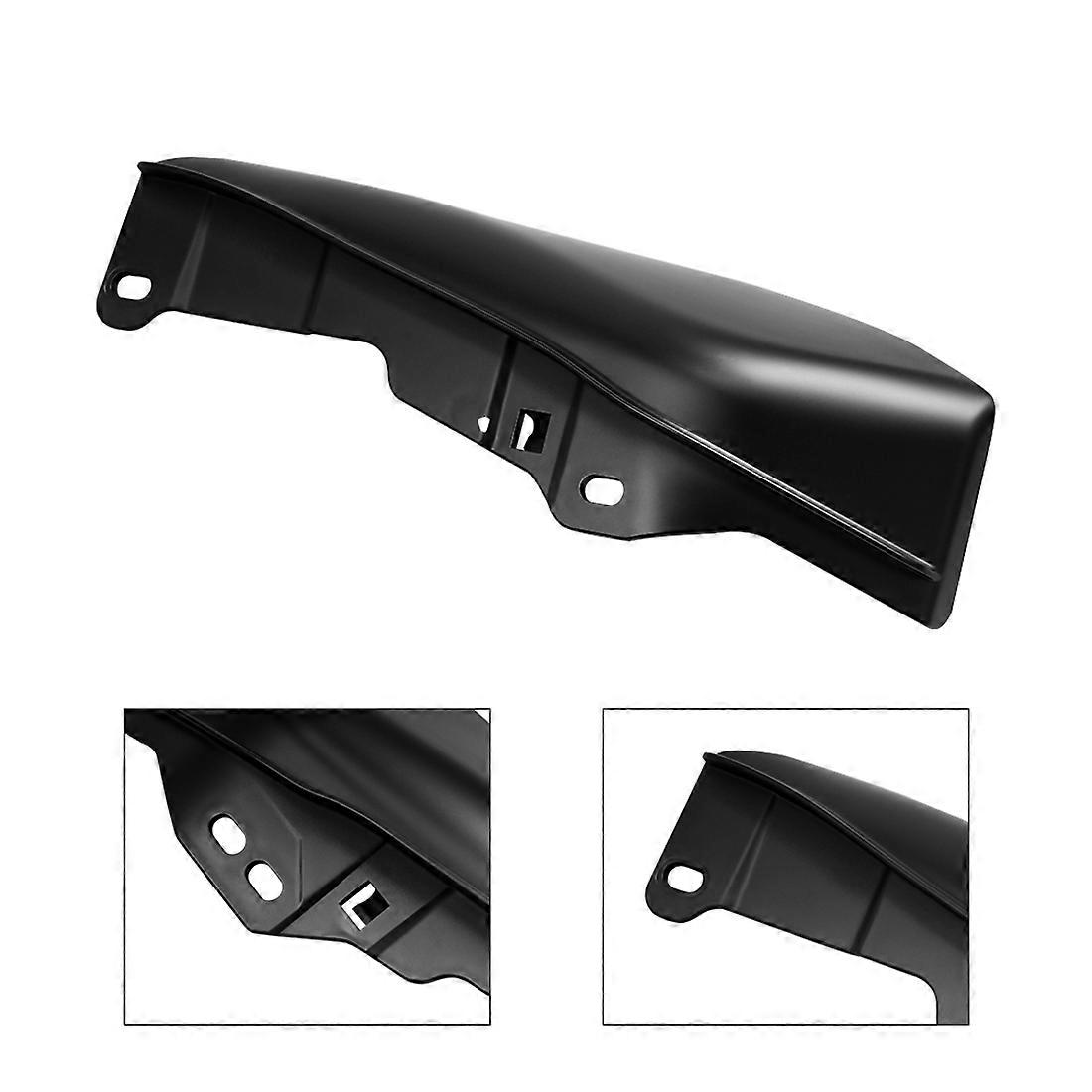 Gloss Black Mid-Frame Air Heat Deflector for Touring Glide Street Road ...