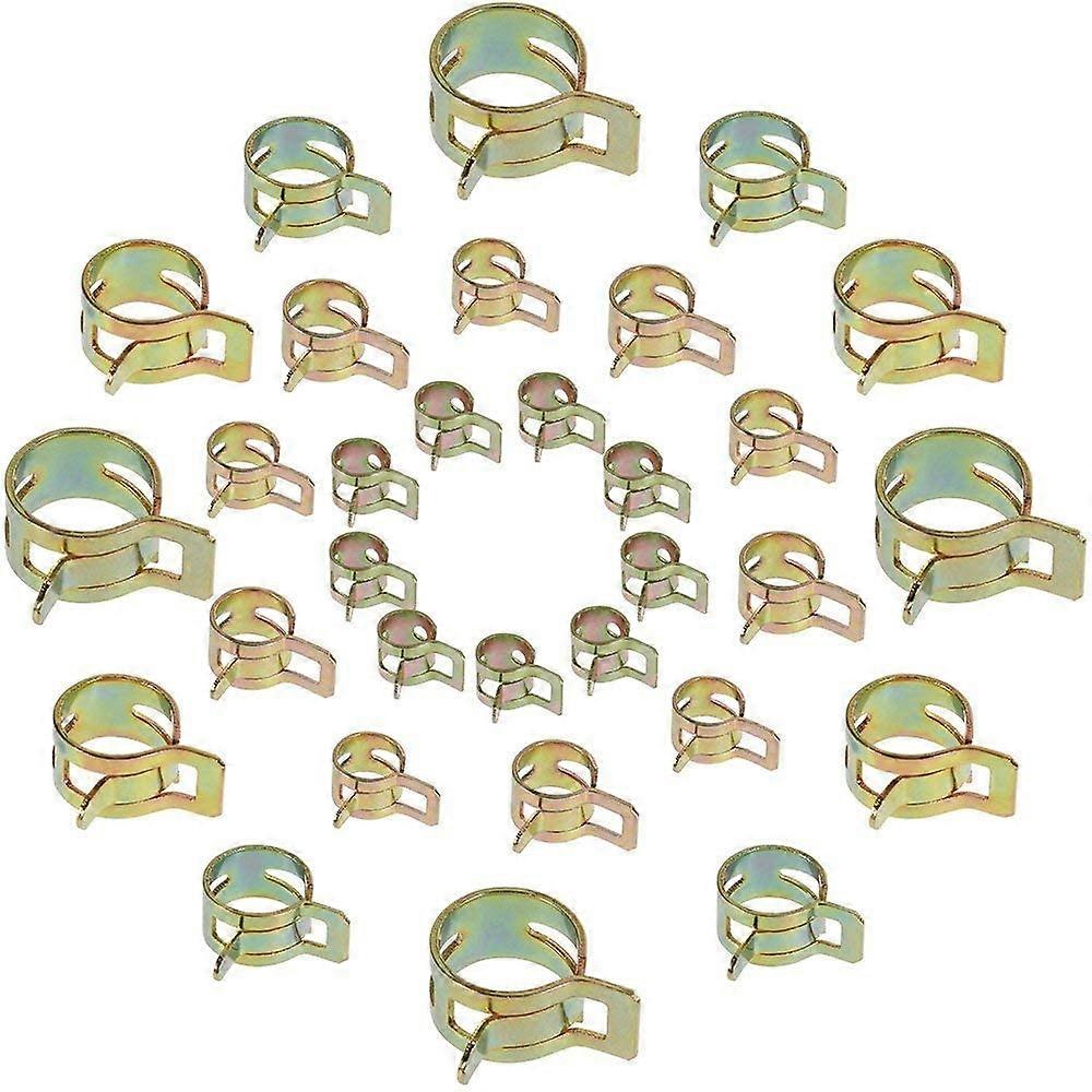 60PCS Spring Clip Hose Clamps Spring Clip Clamps Hose Adjustable Clamp ...