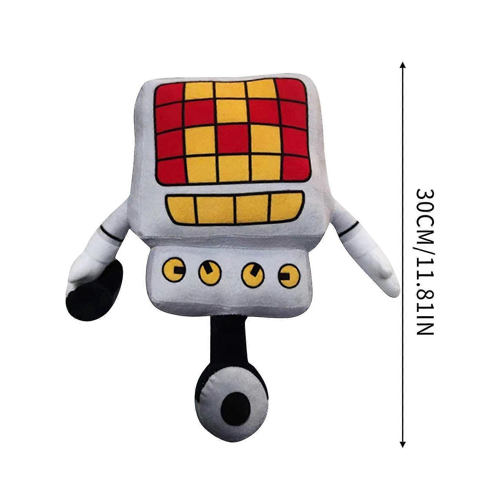 30cm Anime Undertales Mettaton Robot Plush Toys Cartoon Soft Stuffed ...