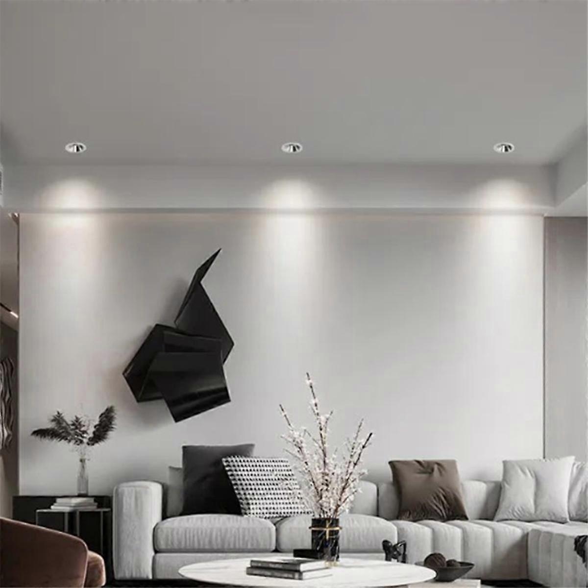 Focusing Spotlight Adjustable Beam Angle Recessed Light 10W 220V Round ...