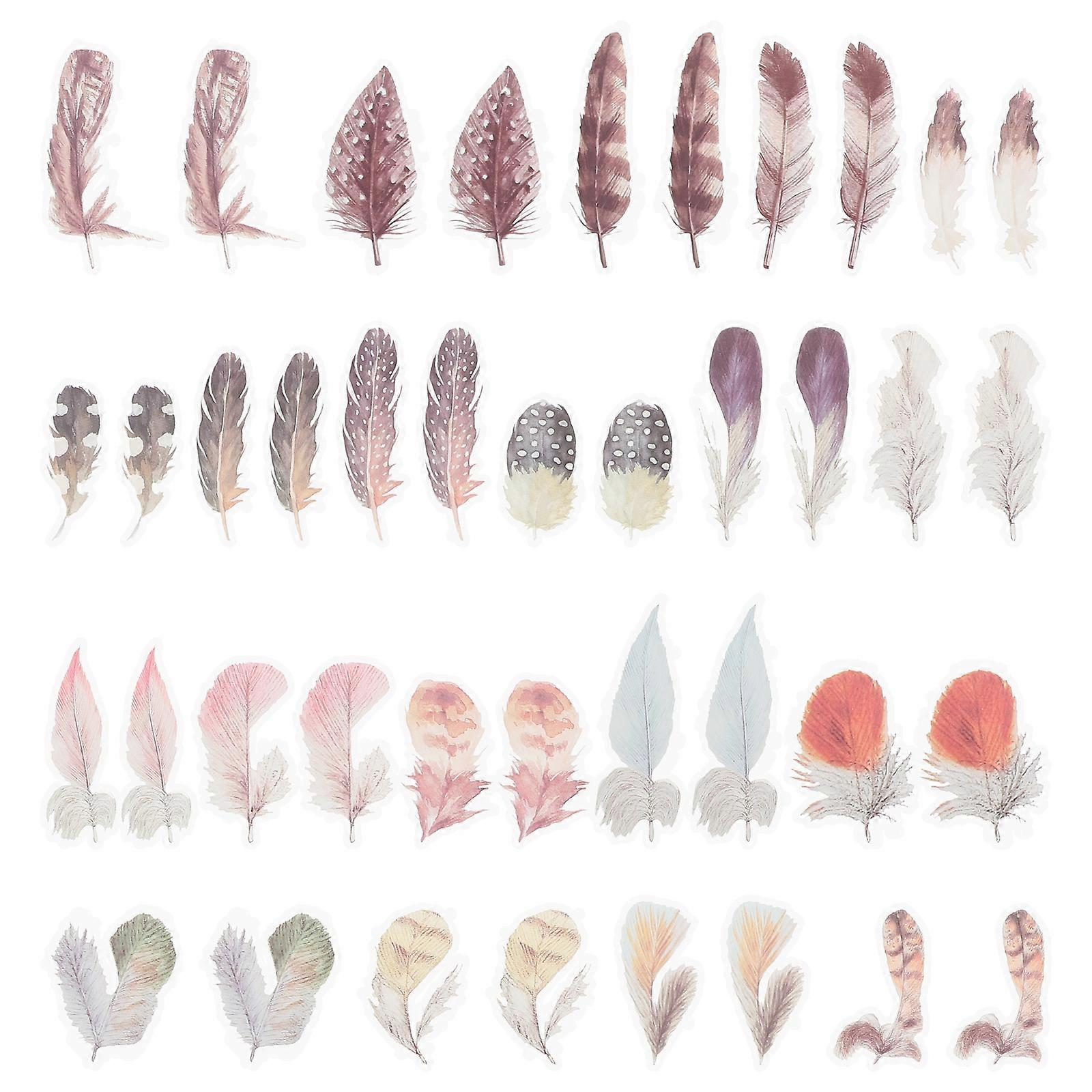 80 Sheets Gift Tags Stickers Craft Stickers Stickers Greeting Cards DIY ...