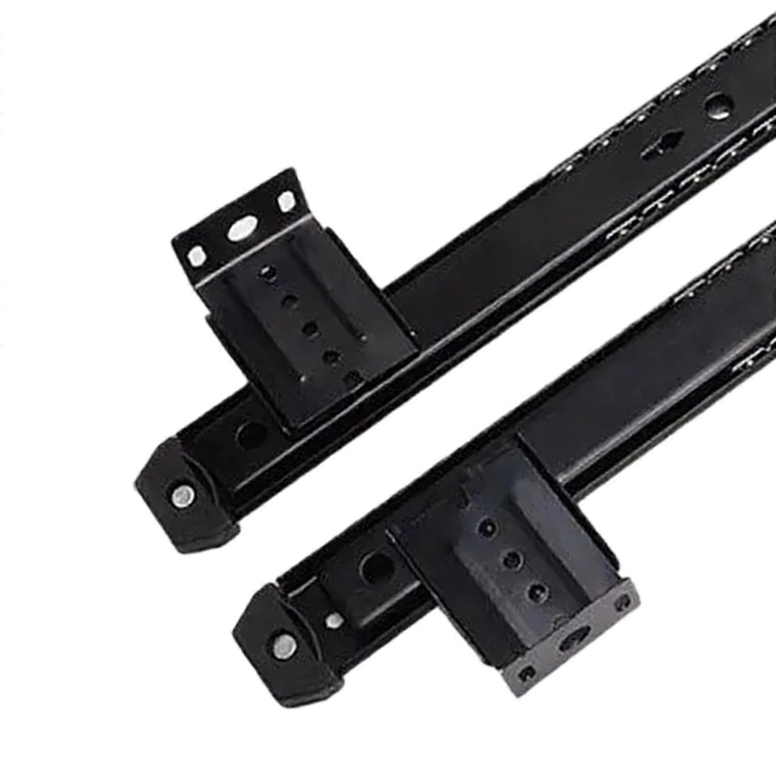 Heavy Duty Keyboard Tray Organizer Slide Rails for Cabinet Desk ...