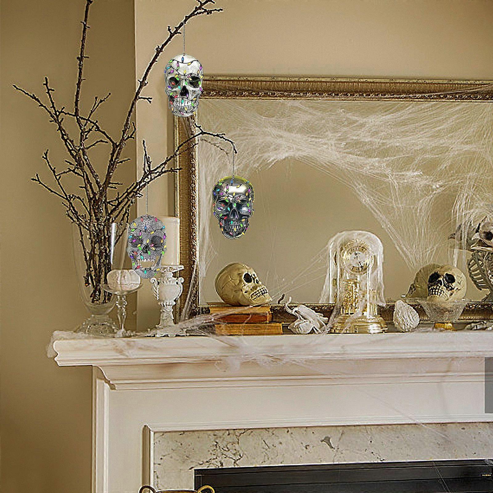 3pcs Unique Skull Horror Decoration PendantCrafts Collection Drop ...