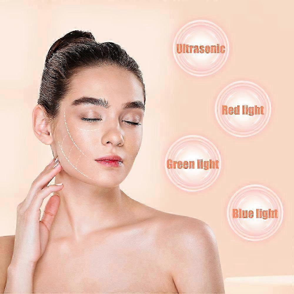 Mini HIFU Ultrasound Face Lifting Rejuvenation Micro Current EMS Facial ...