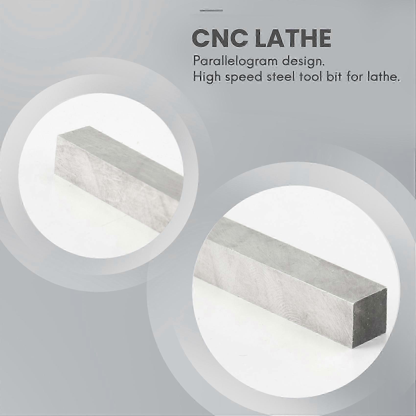 4 pcs CNC Lathe HSS Square Cutting Tool Bits Bar 8mm x 8mm x 200mm ...