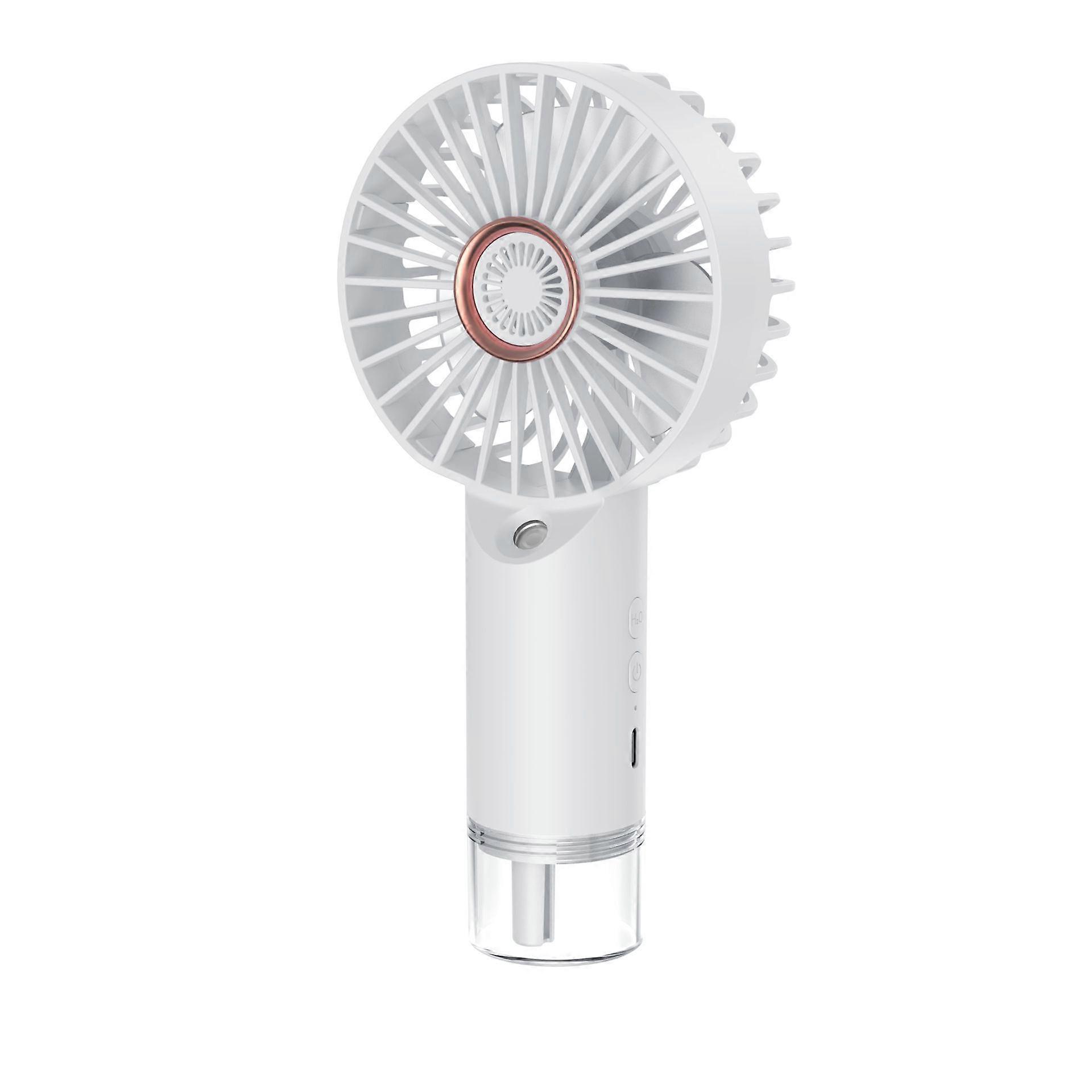 Portable Handheld Misting Fan,Rechargeable Personal Misting Fan,Battery ...