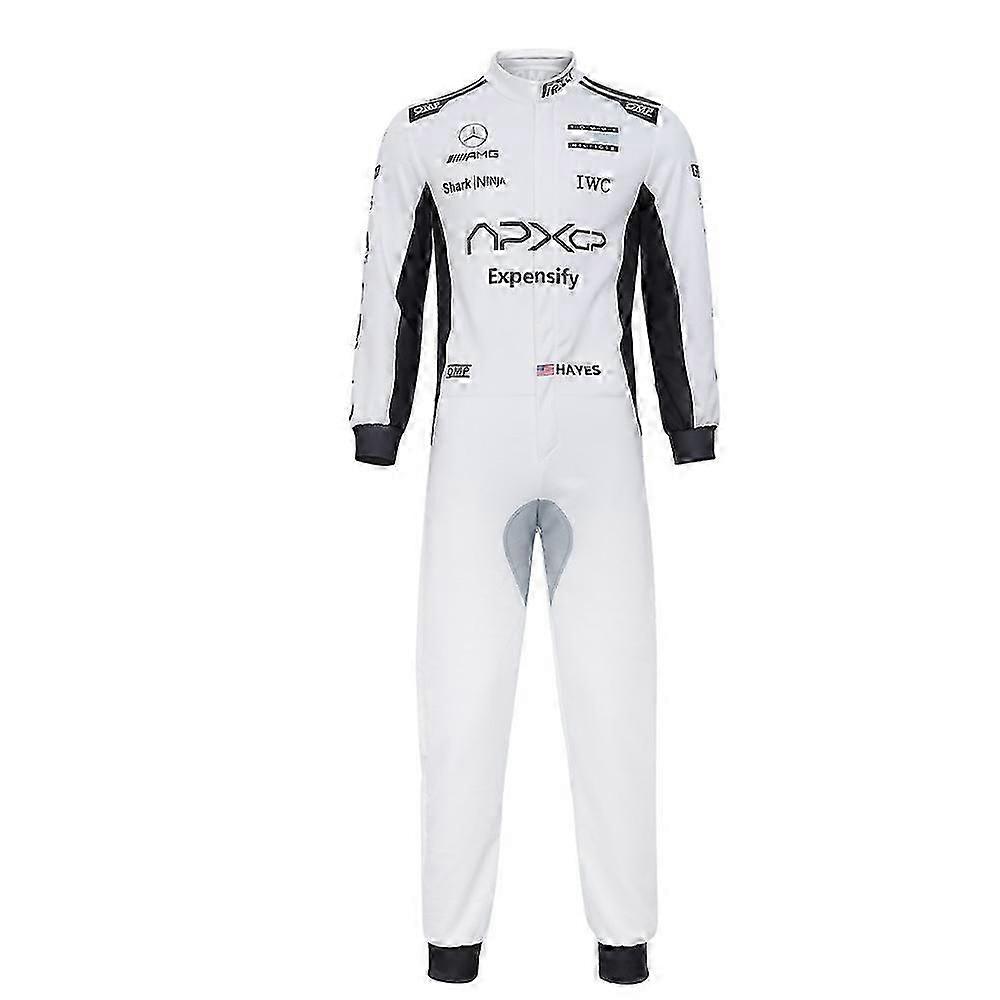 Adult Racer Cosplay Costume Men Jumpsuit Race Car Driver Dress Up ...
