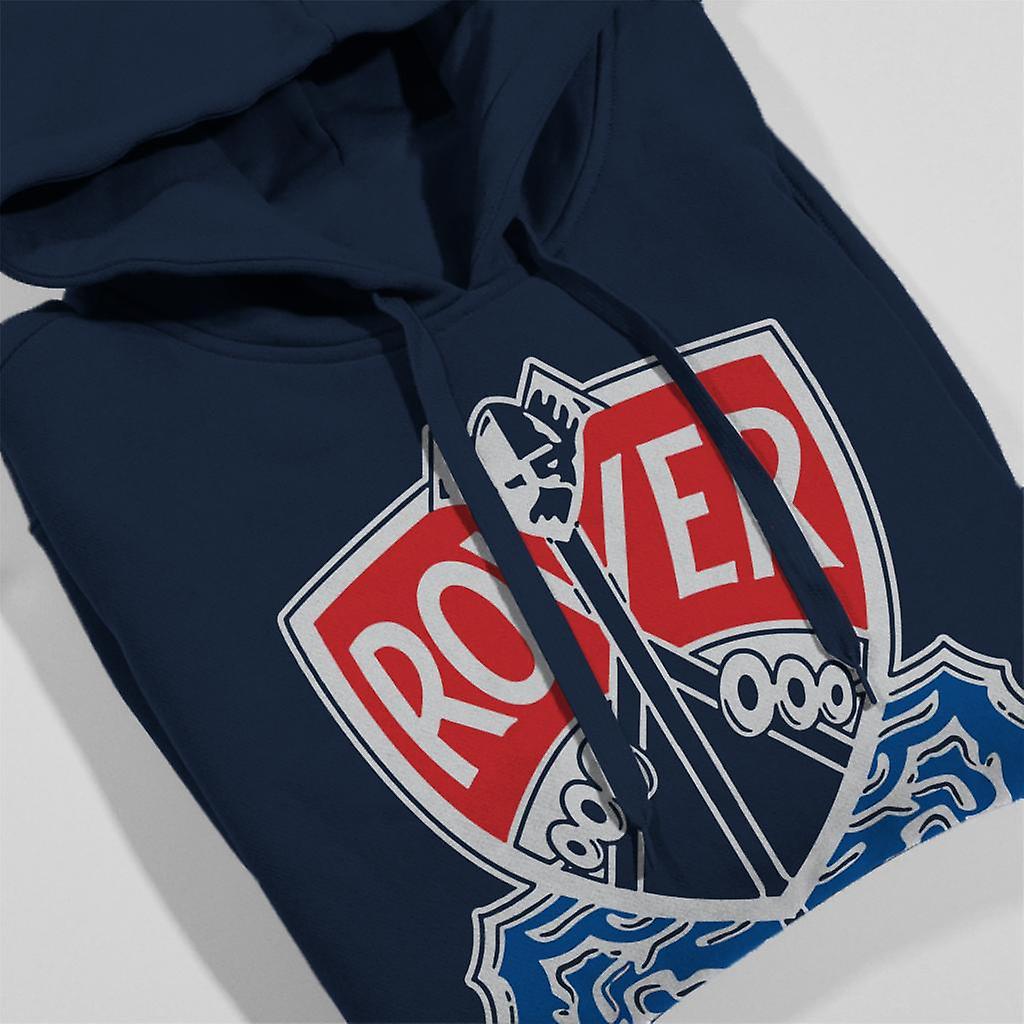 Rover Logo With Border British Motor Heritage Men's Hooded Sweatshirt ...