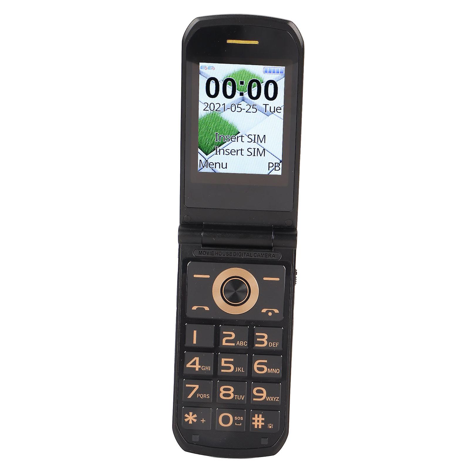 4G Senior Flip Phone with Big Button Clear Sound Flip Cell Phone for ...