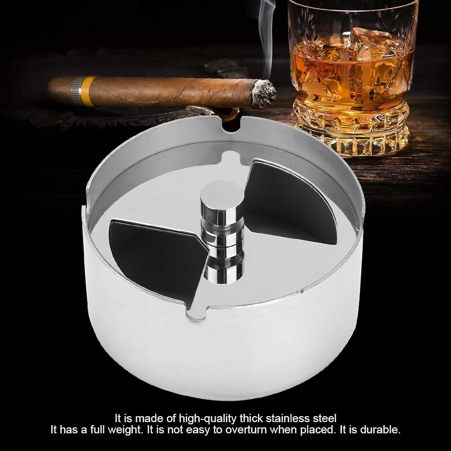 (S)Rotating Ashtray, High Quality Stainless Steel Rotating Ashtray ...