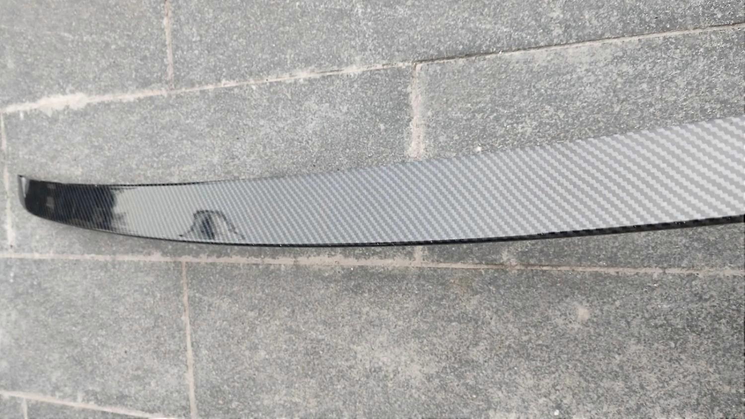 For Toyota RAV4 2020-2024 Accessories Carbon Fiber Rear Trunk Boot Lip ...